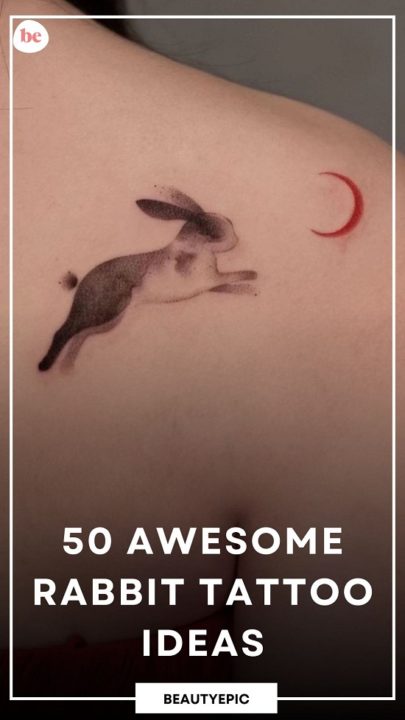 50 Adorable Rabbit Tattoo Designs You'll Love