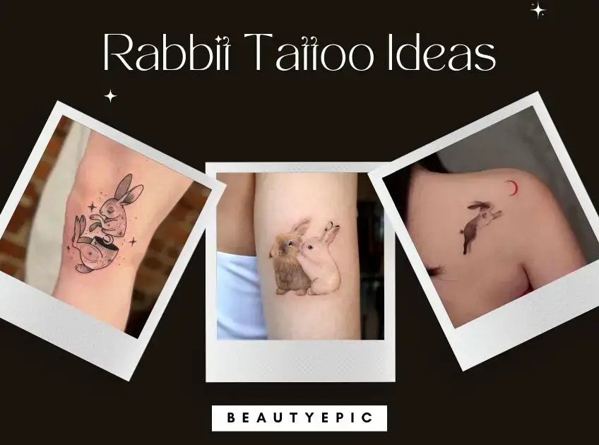 50 Adorable Rabbit Tattoo Designs You'll Love