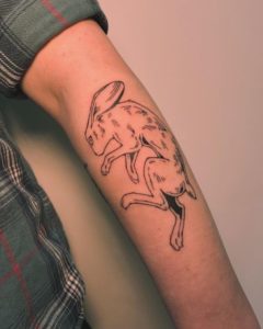 50 Adorable Rabbit Tattoo Designs You'll Love