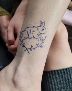 50 Adorable Rabbit Tattoo Designs You'll Love