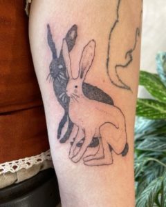 50 Adorable Rabbit Tattoo Designs You'll Love