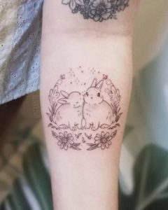50 Adorable Rabbit Tattoo Designs You'll Love