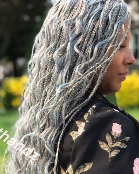 25 Beautiful Gray Braids Hairstyles For Women Over 50 To Try In 2025