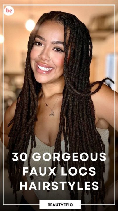 30 Fabulous Faux Locs Hairstyles To Rock This Year In 2025