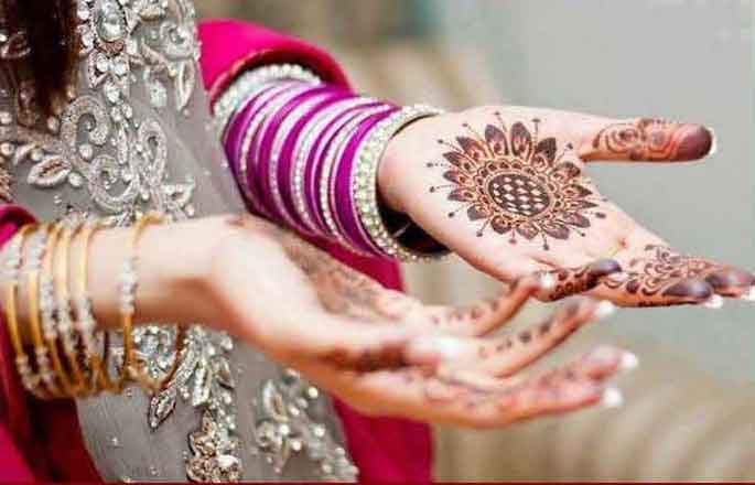 Top 25 Amazing simple circle mehndi Designs : Simple And Easy