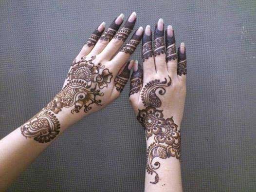 20 Latest Fancy Mehndi Designs For Girls and Beautiful Womens