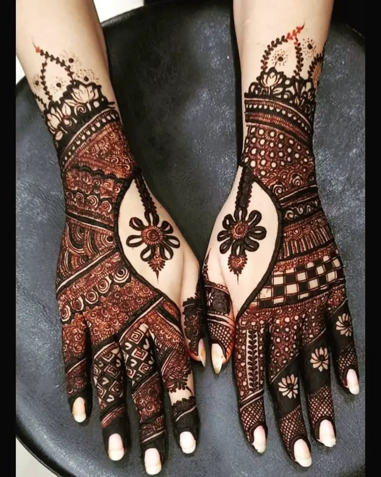 20 Latest & Beautiful Pakistani Mehndi Designs