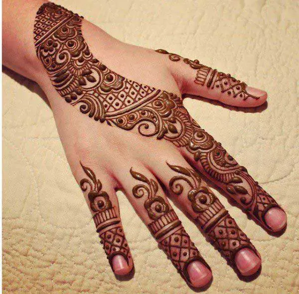20 Simple and Latest Gujarati Mehndi Designs