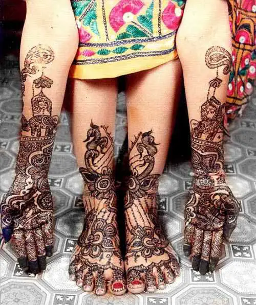20 Simple and Latest Gujarati Mehndi Designs