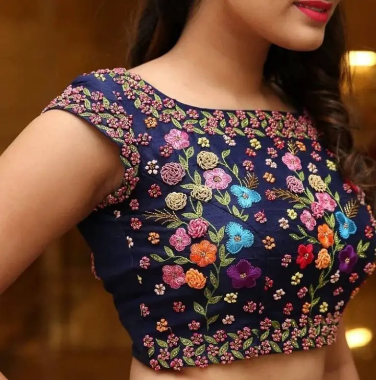 20 Stylish Mirror Work Blouse Designs To Inspire You
