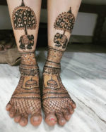 20 Eye-Catching Leg Mehndi Designs | Unleash Your Creativity
