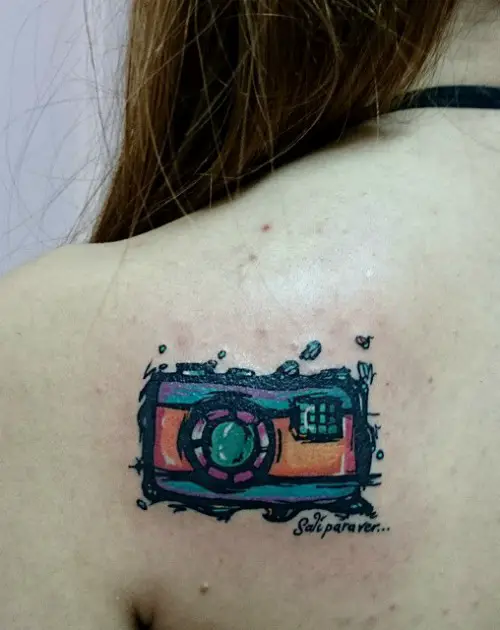 33 Most Beautiful Camera Tattoo Ideas That Will Totally Inspire You To ...