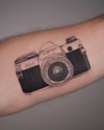 15 Most Beautiful Camera Tattoo Ideas