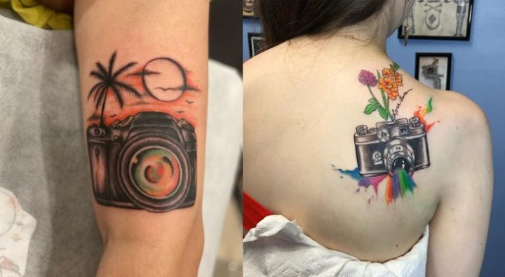 15 Most Beautiful Camera Tattoo Ideas