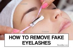 How To Remove Fake Eyelashes Safely At Home?