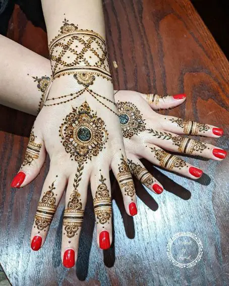 20 Beautiful and Stylish Punjabi Mehndi Designs