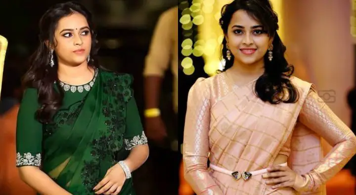 18 Beautiful Pics Of Sri Divya In Saree