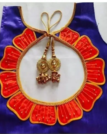 15 Latest blouse designs with patch work