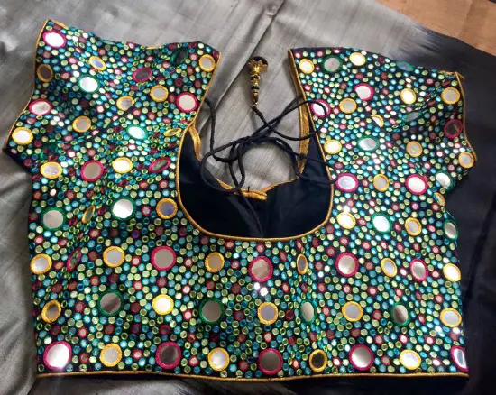 23 Best Pics of Rajasthani Mirror Work Blouse Designs