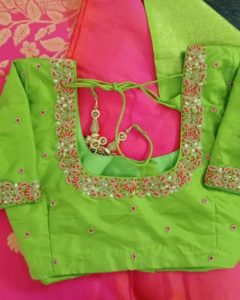 15 Best Hand Embroidery Blouse Designs