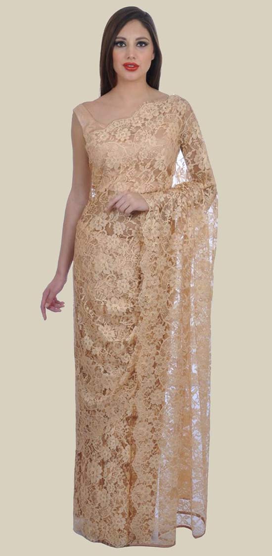 20 Different Look Gorgeous In Your Chantilly Lace Saree