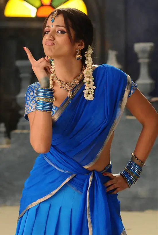 Trisha In Half Saree
