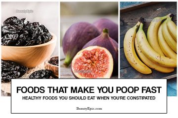 20 Healthy Foods That Make You Poop Fast