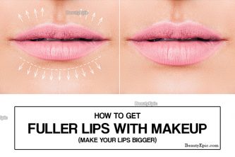 How To Get Fuller Lips With Makeup (Make Your Lips BIGGER)