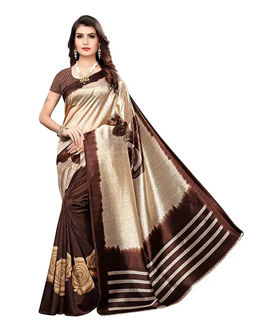 20 Latest Copper Colour Sarees for Women