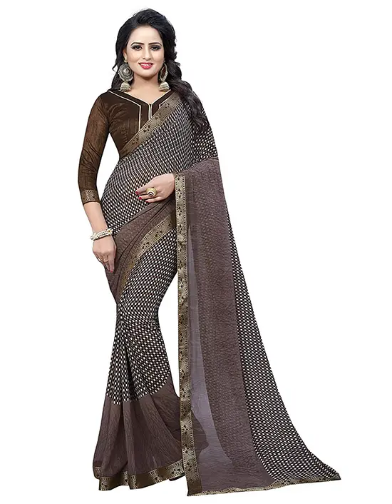 20 Latest Copper Colour Sarees for Women