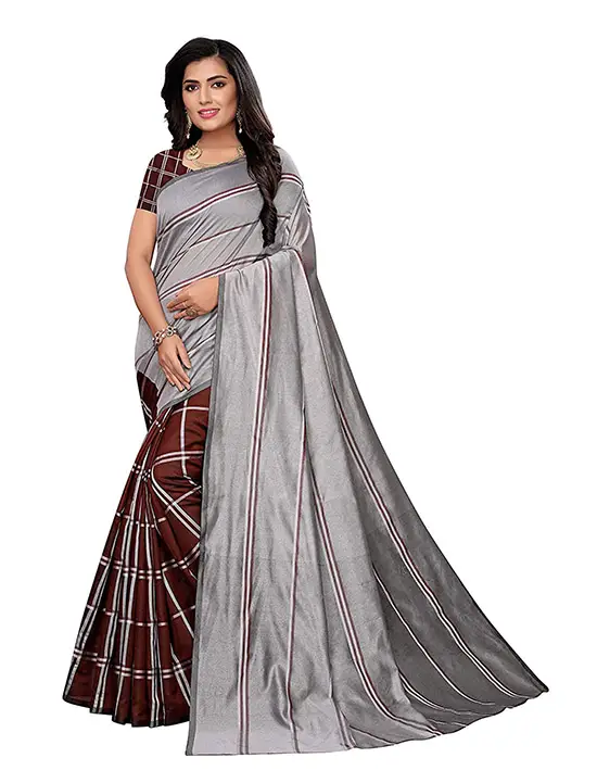20 Latest Copper Colour Sarees for Women