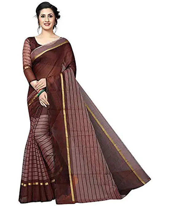 20 Latest Copper Colour Sarees for Women