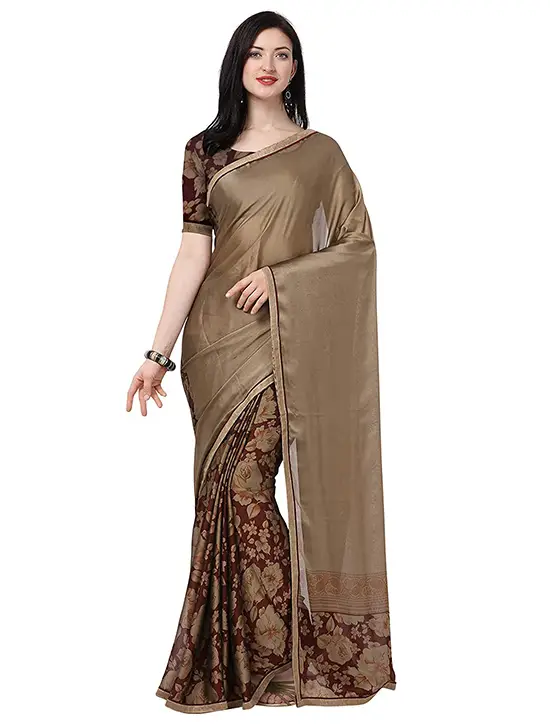 20 Latest Copper Colour Sarees for Women
