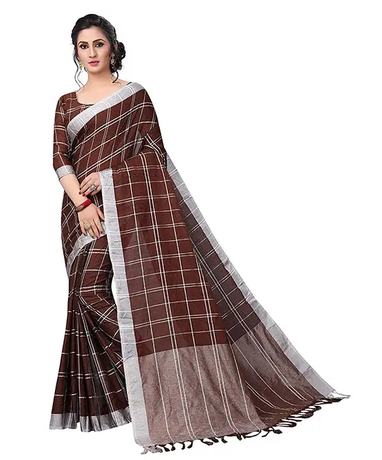20 Latest Copper Colour Sarees for Women