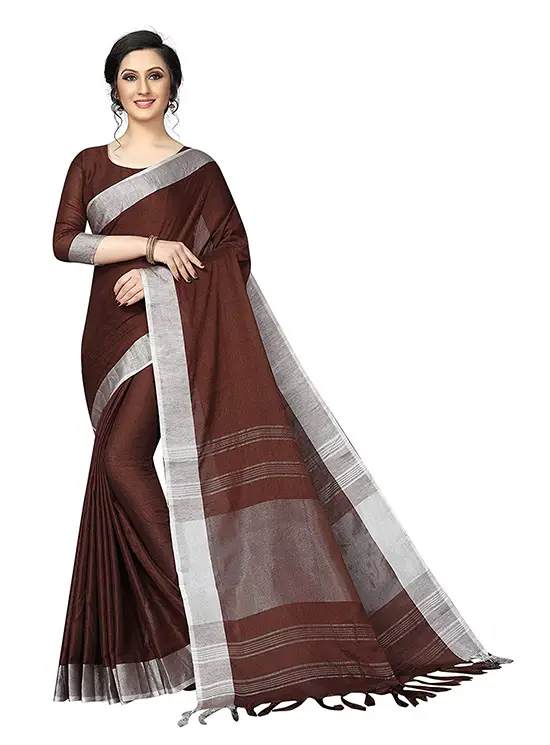 20 Latest Copper Colour Sarees for Women