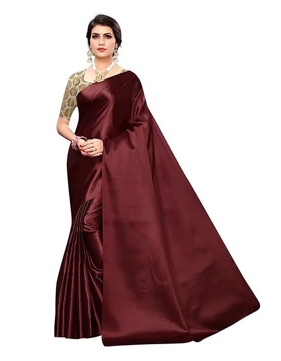 20 Latest Copper Colour Sarees for Women