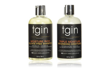 Tgin Moisturizing Shampoo & Conditioner Review