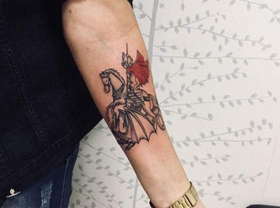 30+ Best St. George Tattoo Design Ideas