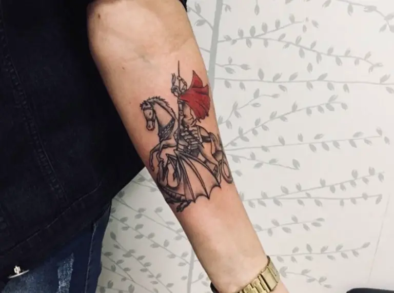 30+ Best St. George Tattoo Design Ideas