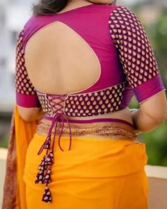 Top 20 Latest Silk Saree Blouse Designs (With Borders)