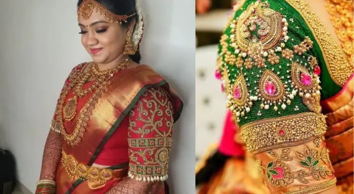 20 Beautiful Aari Work Blouse Hand Designs In 2025