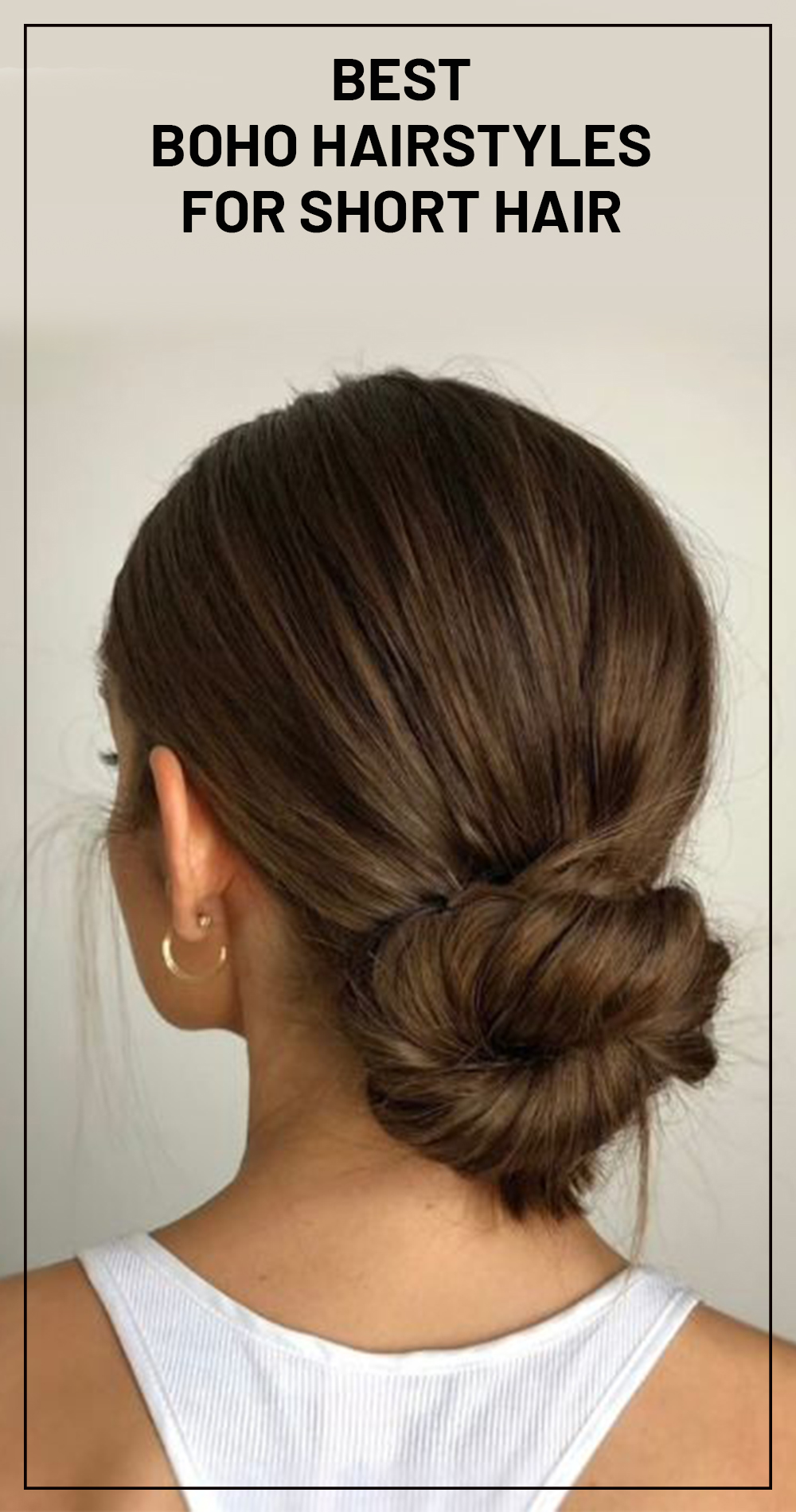 Boho Hairstyles For Short Hair