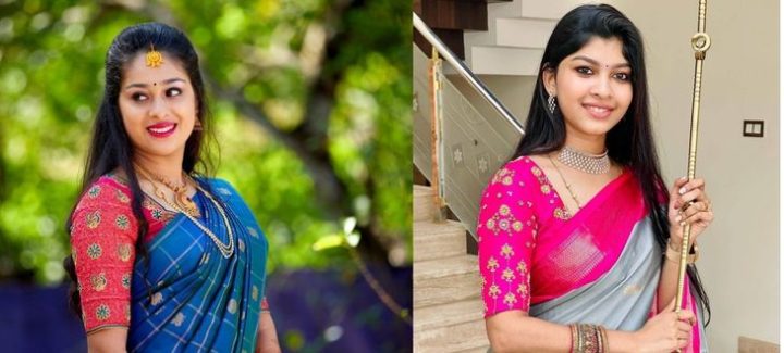 20 Threadwork Blouse Designs For Silk Sarees