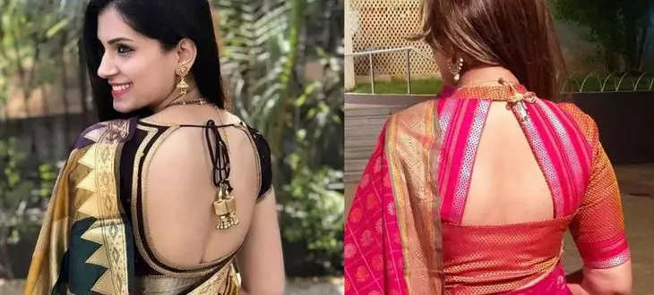 20 Traditional Blouse Back Neck Designs