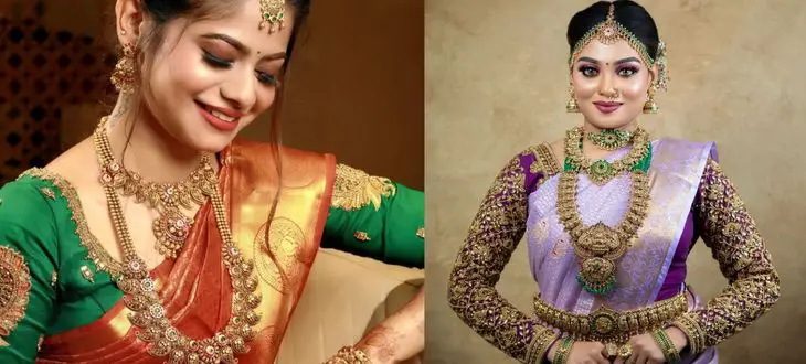 20 Latest Aari Work Blouse Hand Designs for Wedding