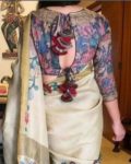 20 Latest High Neck Blouse Back Designs