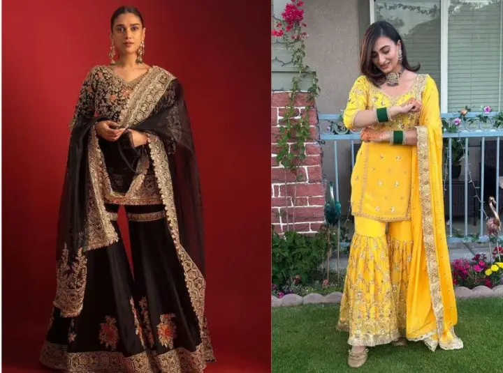Top 20 Amazing Sharara Suits With Short Kurti In 2026