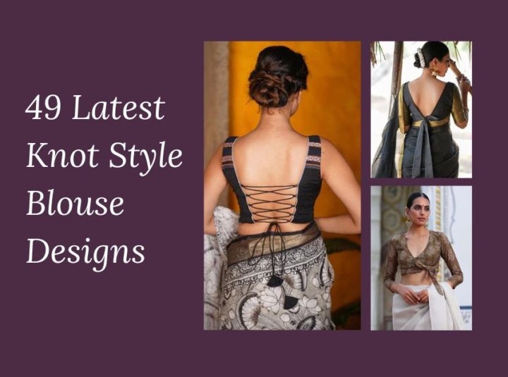 49 Elegant Knot Blouse Styles For Modern Women In 2026