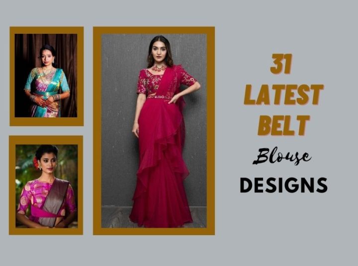 31 Flattering Belt Blouse Designs For Every Body Type In 2025