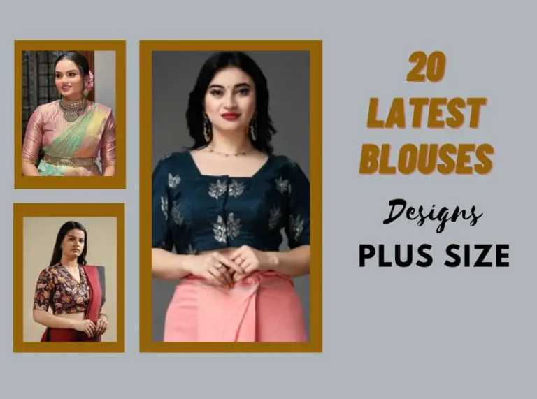 20 Latest Plus Size Blouse Designs In 2023